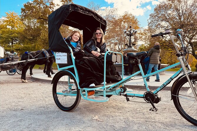 Central Park Private Pedicab Tour (2hrs) - FAQs