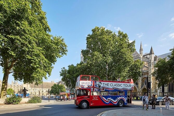 Classic London Sightseeing Tour With Live Comedian Onboard - Open-air Bus and Views