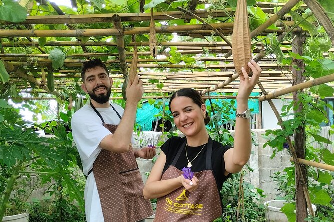 Cooking class in organic garden and local market tour ThaiCottage - What’s Included and What to Expect
