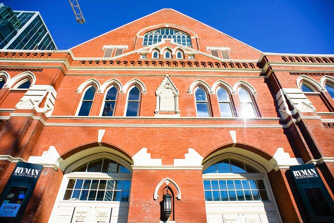 Discover Nashville City Tour with Entry to Ryman & Country Music Hall of Fame - Practical Considerations