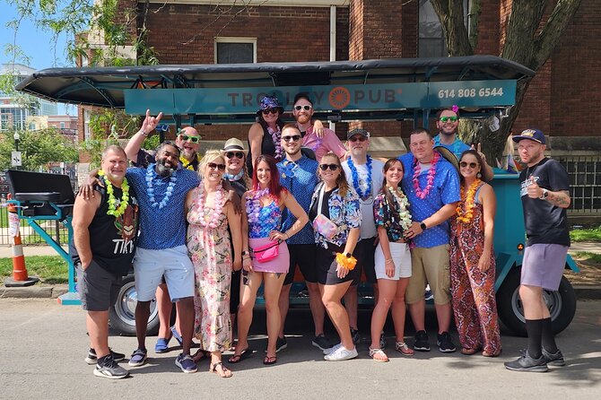 Explore Columbus on The Trolley Pub - Included Amenities and Accessories