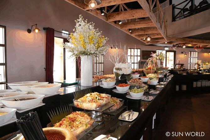 Golden Bridge -Ba Na Hills including buffet lunch ,Cable car 2 way From Da Nang - The Sum Up