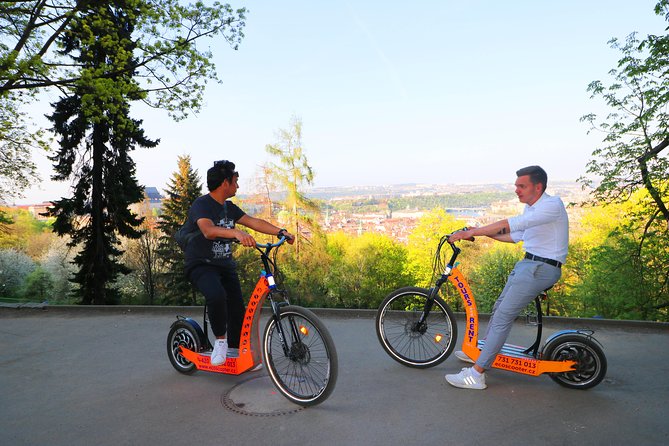 Grand City Tour of Prague on Cruiser E-Bikes or E-Scooters - Engaging Historical Commentary