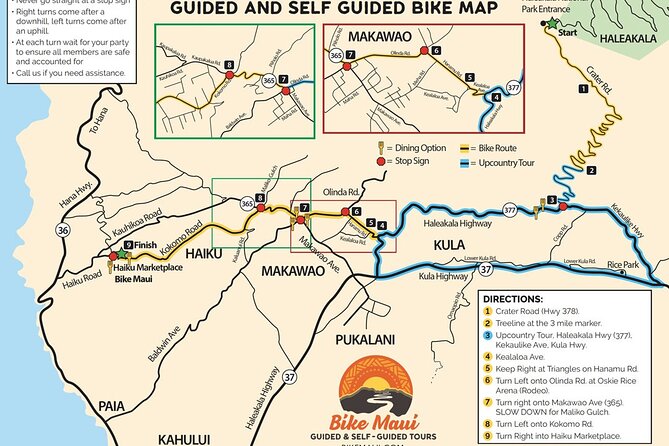 Haleakala Summit Best Self-Guided Bike Tour With Bike Maui - Health and Safety Guidelines