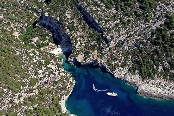 Luxury Boat - Blue Cave From Split Island-Hopping Full-Day Cruise, Hvar, Vis - Adventures on Vis Island