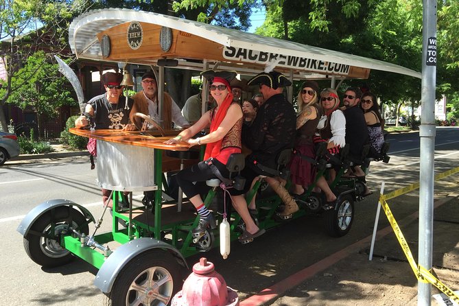Pedal, Drink, and Bar hop through Sacramento on a 15 seat Beer Bike - Who Should Consider This Tour?
