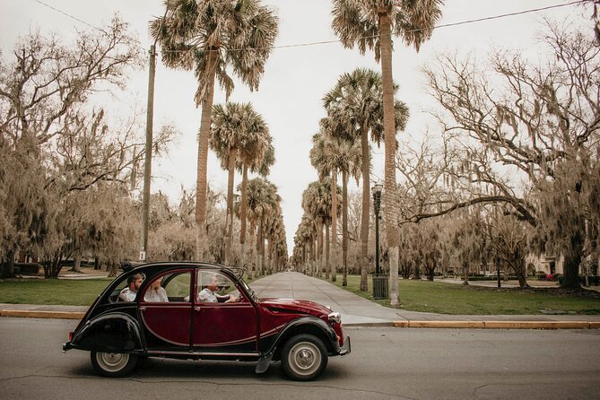 Private Historic Savannah Tour in a Vintage Citroën - Uncovering Colonial Park Cemeterys Mysteries