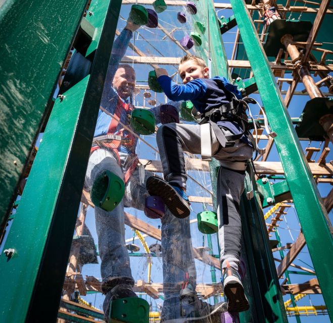 San Antonio: Twisted Trails Zip Rails, Ropes & Climbing Wall - The Zip Lines: Soaring Through the Trees