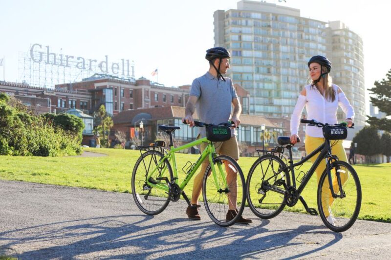 San Francisco: Bike Rental from Golden Gate Bridge with Map - The Ferry Option: Cross the Bridge Without Worry