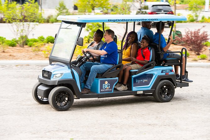 Shared Golf Cart Tour of Bentonville, Arkansas - Exploring Bentonvilles Neighborhoods