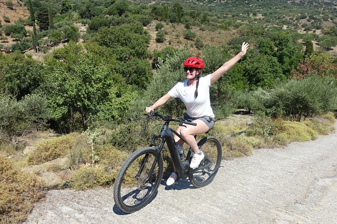 Small Villages and Cretan Nature. E-Bike Tour - A Journey Through Aposelemis Canyon