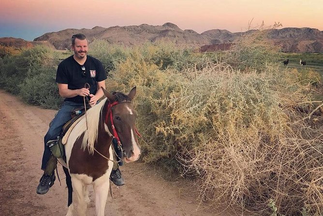 Wild West Sunset Horseback Ride with Dinner from Las Vegas - The Campfire and Dinner
