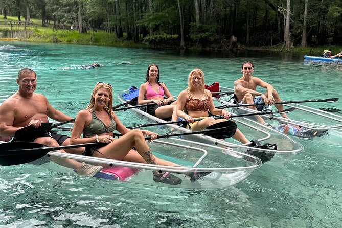2 Hour Glass Bottom Guided Kayak Eco Tour in Gilchrist Blue - Accessibility and Safety Considerations