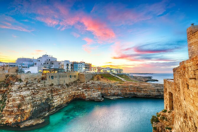 Alberobello, Monopoli Polignano Small-Group Guided Tour From Bari - Admiring Polignano a Mares Coastal Beauty