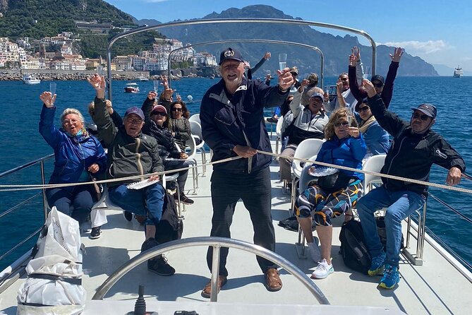 Amalfi Coast by Boat With Aperitif, Lunch and Sea Breaks - Booking and Cancellation Policy