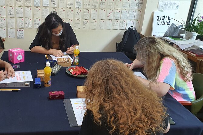 Carving a Korean Stone Seal with Jeongju in Insadong Seoul. - FAQ
