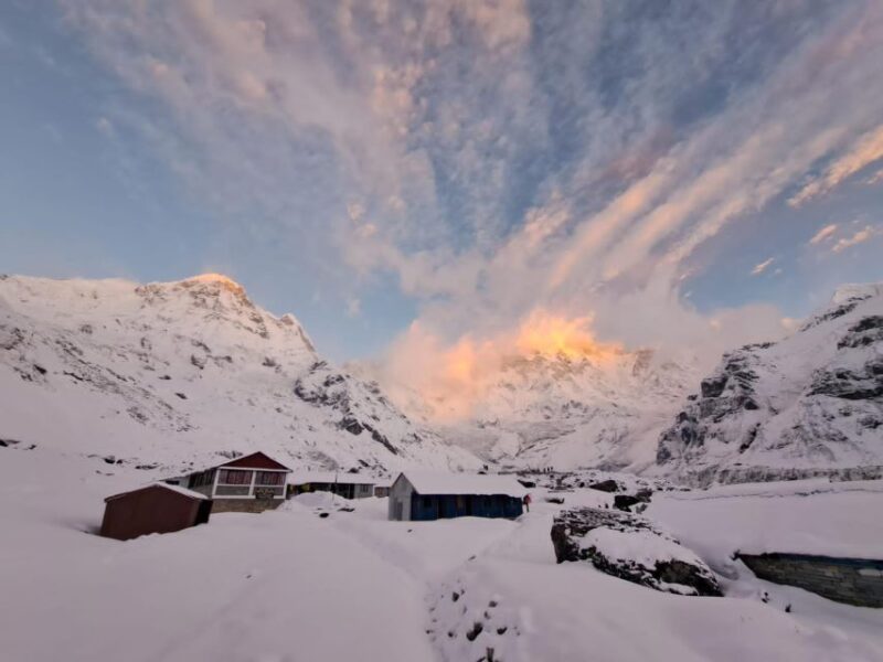 From Pokhara: Private 5-Day AnnapurnaBasecamp Trek - Day Four: Sunrise and Return to Sinuwa
