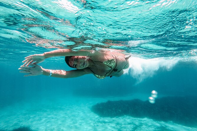 Heraklion: Dia Catamaran Tour, Lunch, Open Bar & Snorkeling - Equipment and Amenities Provided