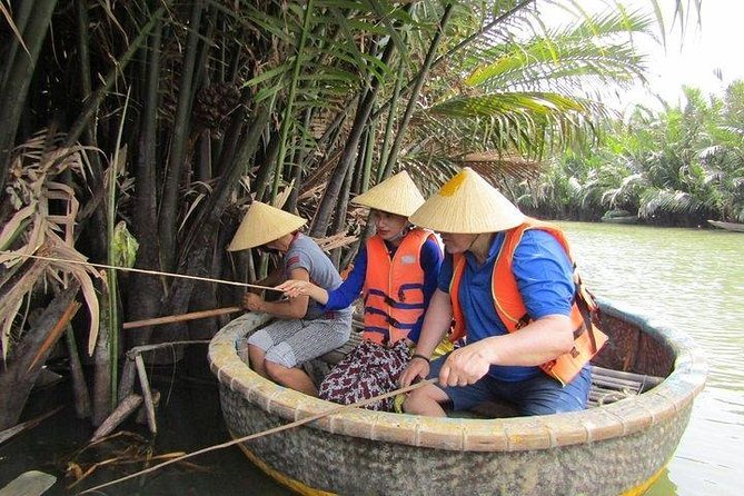 Hoi An Basket Boat Tour ( basket boat, visit water coconut forest, fishing crab) - Practical Details and Booking