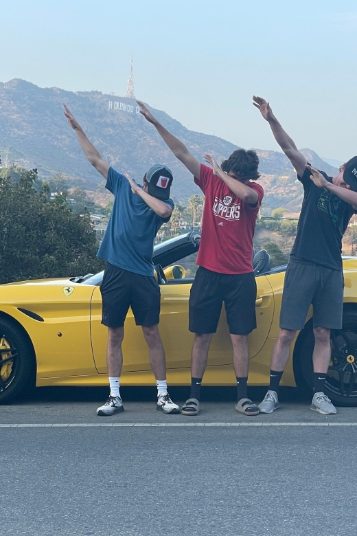 Hollywood: 30 min Hollywood Sign Ferrari Tour - The Sum Up