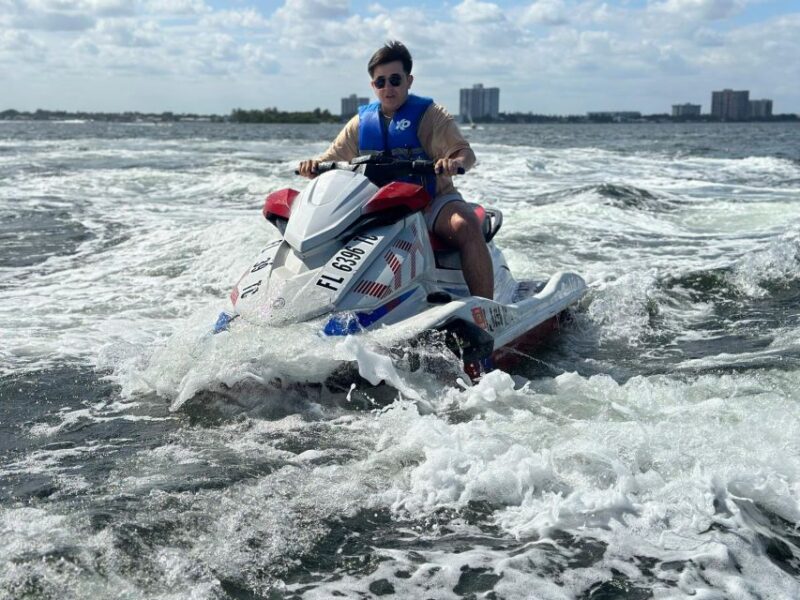 Miami: Miami Beach Jetski Ride with Boat and Drinks - The Sum Up
