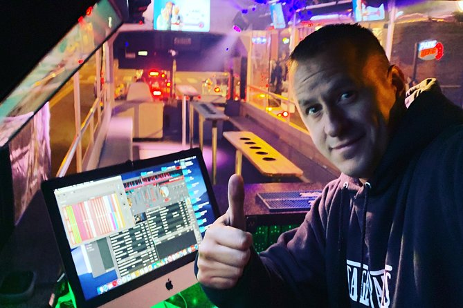 Nashville Open-Air Public Party Bus Tour with Onboard DJ & Bartender - Comfort and Design: Open-Air and Dancing Space