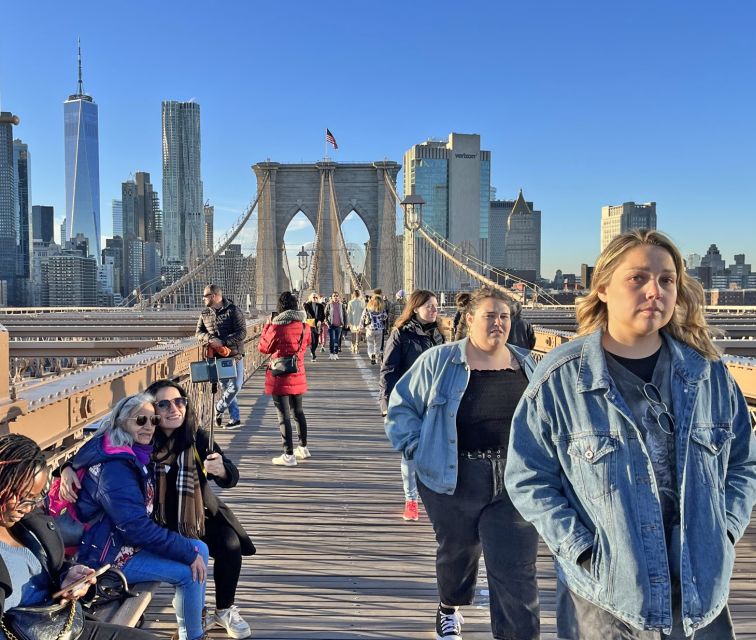 NYC: Brooklyn Bridge and Dumbo Guided Walking Tour - Walking Across the Brooklyn Bridge