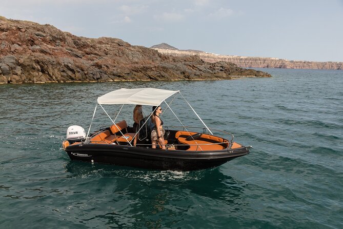 Rent a Boat - Exploring Santorinis Waters: Landmarks and Hidden Gems