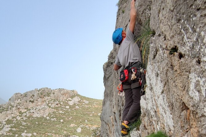 Rock Climbing in Crete With a Guide at Rethymnon, Plakias Beach - Climbing Routes and Challenges for All Skill Levels