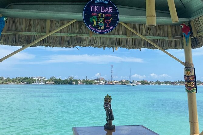 Shark & Ray Afternoon Swim Tiki Bar Cruise - Tiki Bar Atmosphere