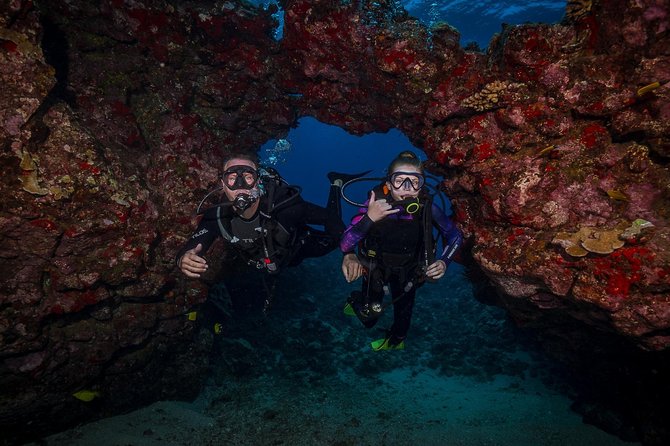 2 Tank Lanai Cathedral Scuba Dive Via Boat for Certified Divers - FAQs