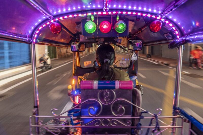 Bangkok: Flower Market and Food Night Tour by Tuk Tuk - Practical Tips for Travelers