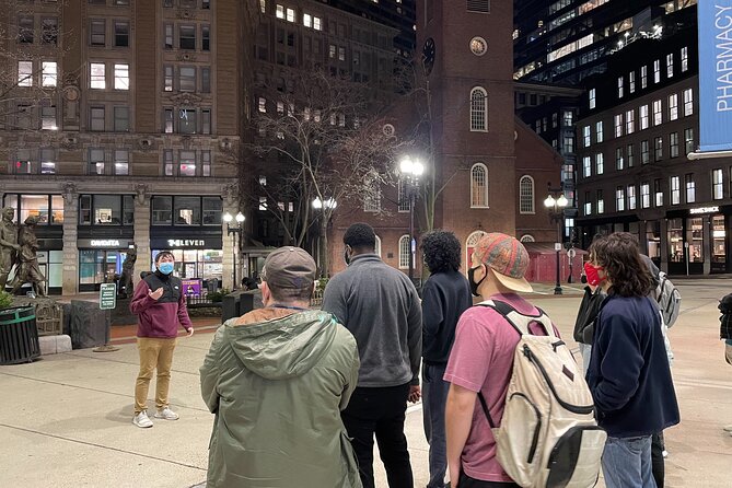 Boston Death and Dying Walking Ghost Tour - Accessibility and Meeting Point