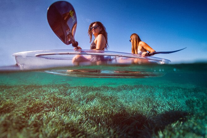 Clear Kayak Tour to Canyon, Island Cliffs & Small Cave - Safety Measures and Kayaking Instructions