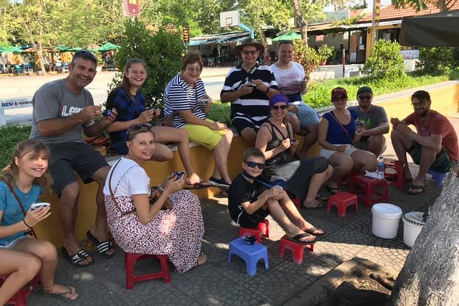 Evening Walking Food Tour, folk game and lantern boat - The Sum Up