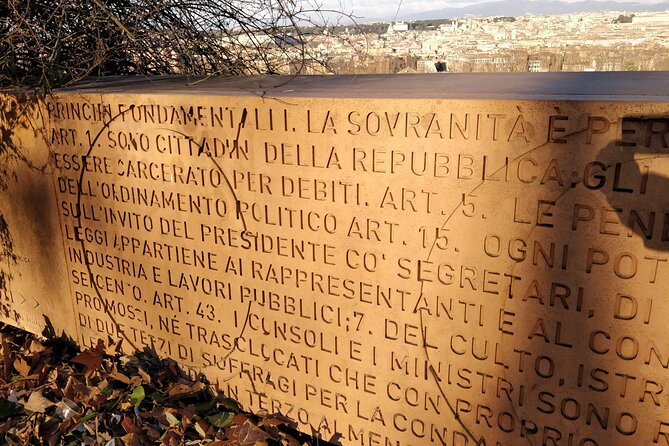 Gianicolo to Trastevere: Italys Independence Trail With GELATO - Embracing Local Culture and History