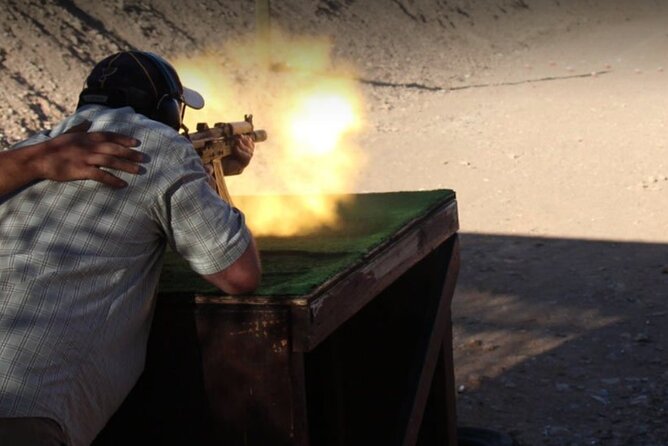 Outdoor Shooting Experience With Transfer and Lunch in Las Vegas - World Famous Hamburger Lunch