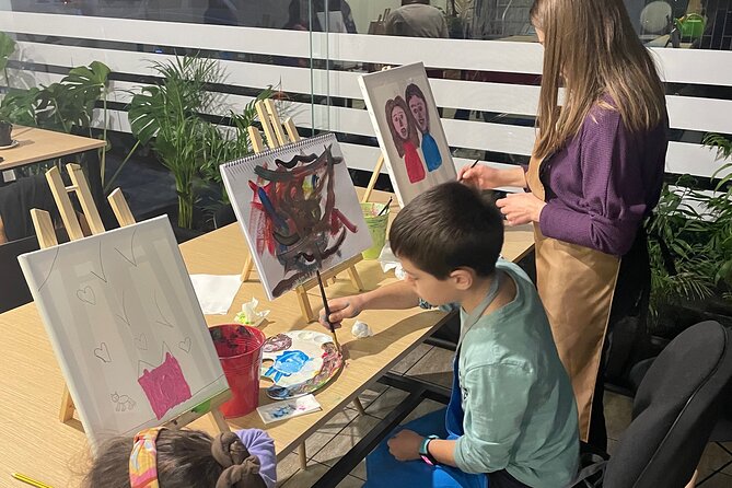 Paint & Sip in Athens - What to Expect During the Workshop