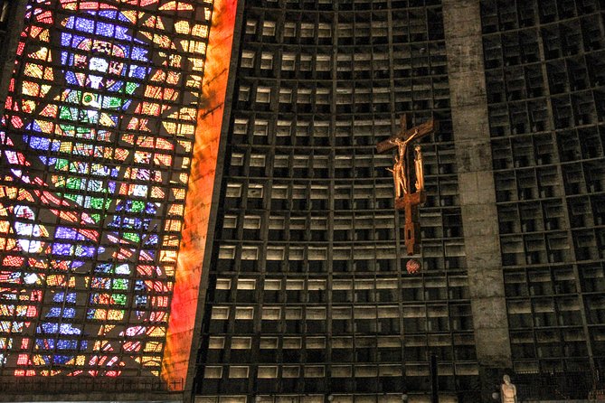 Rio Downtown Tour With Selaron Metropolitan Cathedral and More - Escadaria Selaron