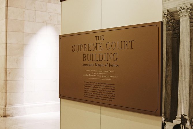 #1 Capitol Hill, Supreme Court & Library of Congress Guided Tour - Visiting the Supreme Court