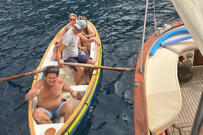 Capri Private Boat Tour From Sorrento Gozzo 25FT Fratelli Aprea - Exploring the Enchanting Island of Capri