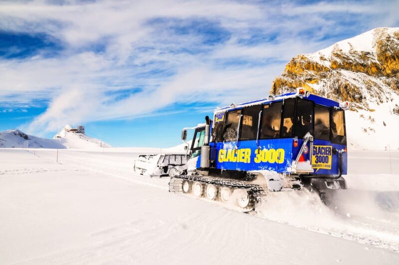 Full-Day Trip to Riviera Col Du Pillon & Glacier 3000 - Visiting Montreux City