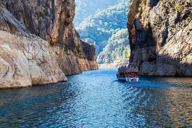 Green Canyon Boat Tour W/Lunch and Drinks From Belek - Onboard Amenities and Activities