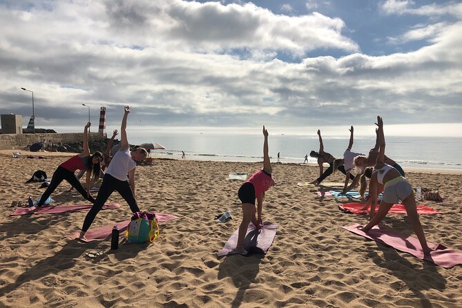 Morning or Sunrise Beach Yoga in Lagos by El Sol Lifestyle - Practicing Yoga in the Serene Sunrise
