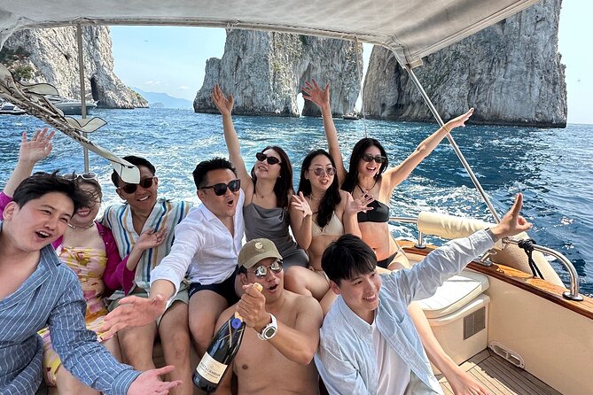 Private Boat Tour to Capri and Blue Grotto on Gozzo 32 Ft - Booking and Cancellation Policy