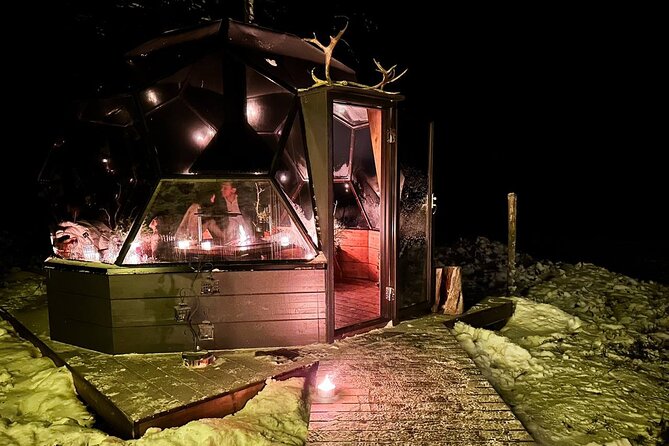 PRIVATE Glass Igloo Dinner Under Northern Lights - Guest Reviews and Memorable Moments