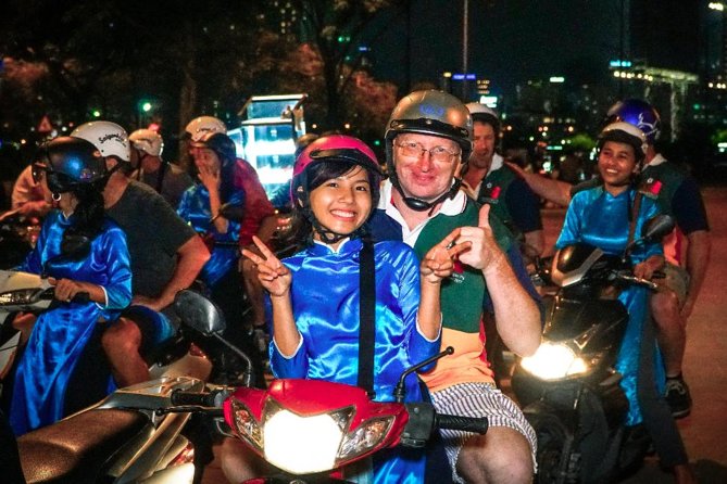 Saigon By Night Tour by Motorbikes with Female Drivers | KissTour - References