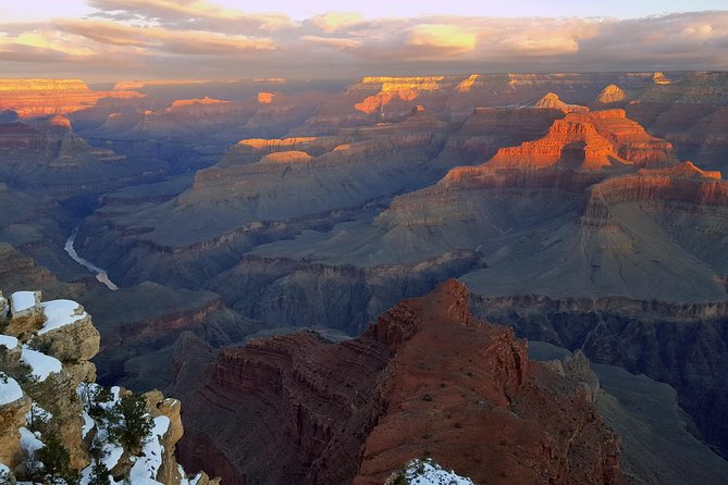 Sunset in the Grand Canyon From Sedona - Exploring the Grandeur of the Grand Canyon