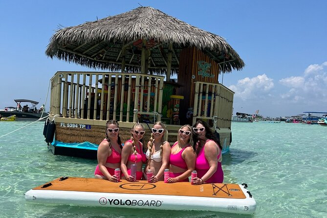TAILFINS TIKIS Destin @ Crab Island Sandbar(3 Hours) - Scenic Rides and Onboard Amenities