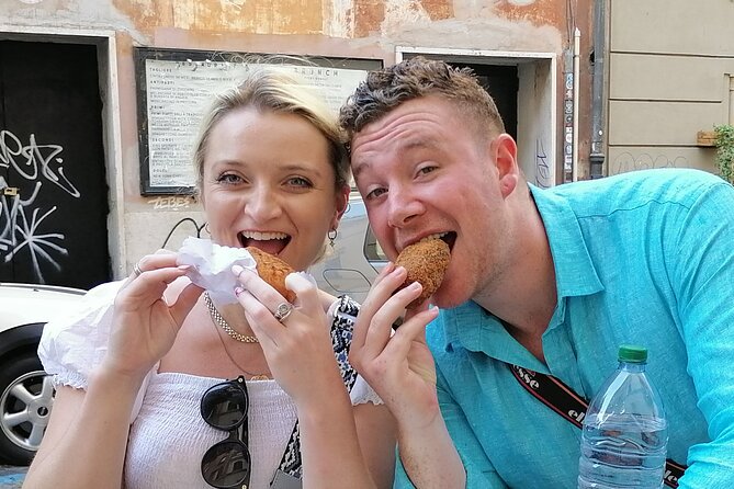 Trastevere and Ghetto Tasting Street Food and Walk-Max 10 People - Sampling Traditional Roman Street Food
